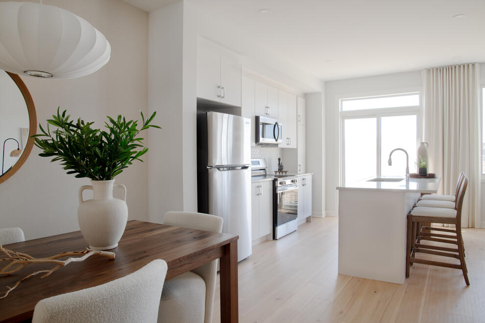 New Executive Townhome Model Homes by Minto