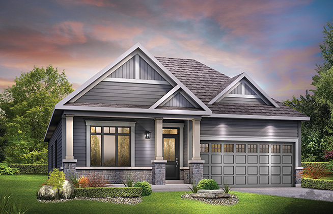 Banff - Riversbend at Harmony | New Bungalows in Barrhaven