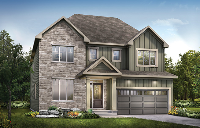 Frontenac - Riversbend at Harmony | New Single Family Homes in Barrhaven