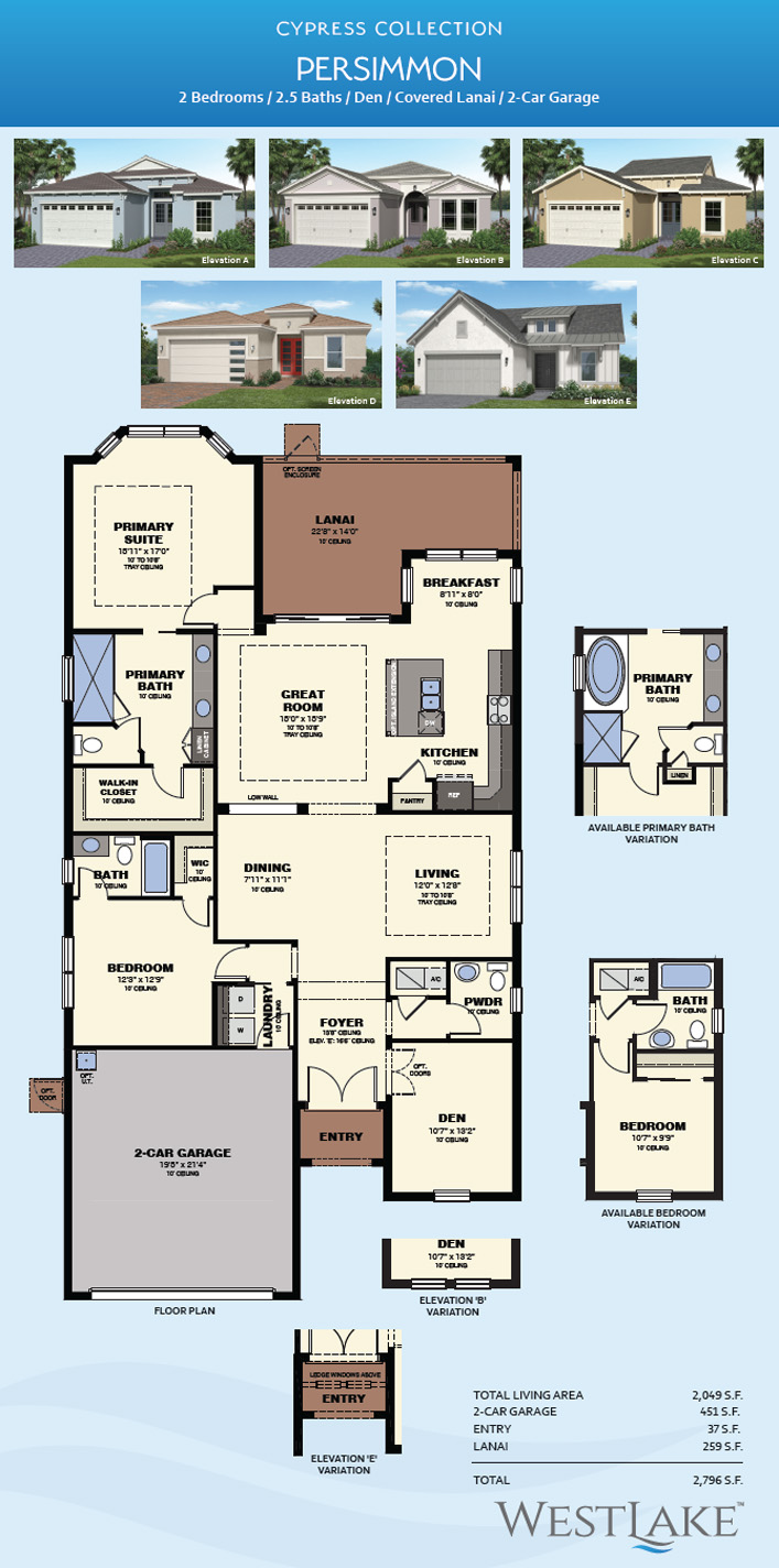 Persimmon - Westlake | New Single Family Homes in West Palm Beach