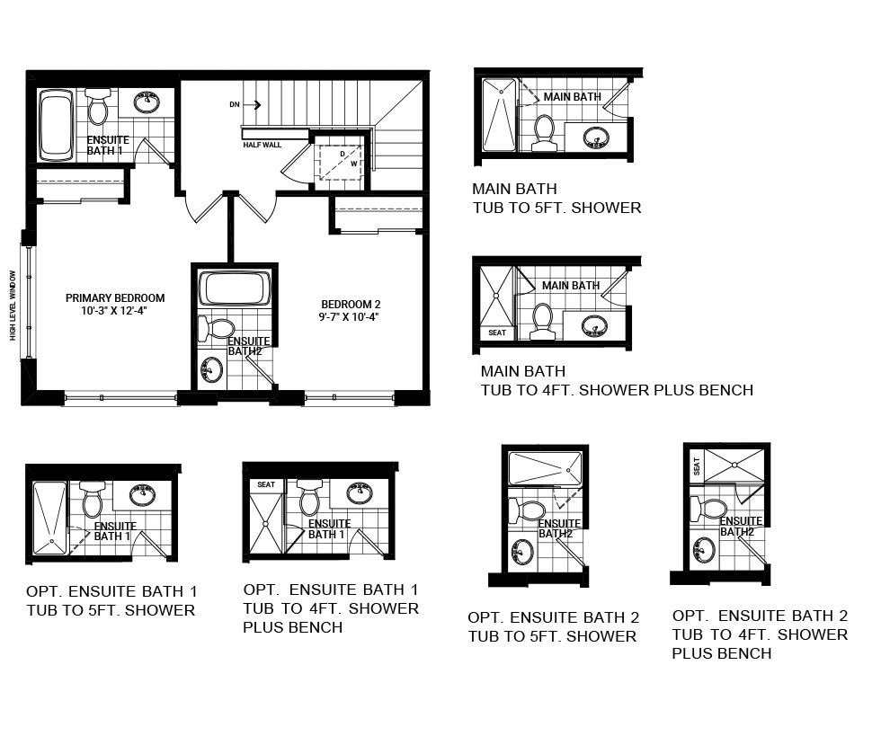 Floorplans: New Townhomes in Barrhaven | Anthem