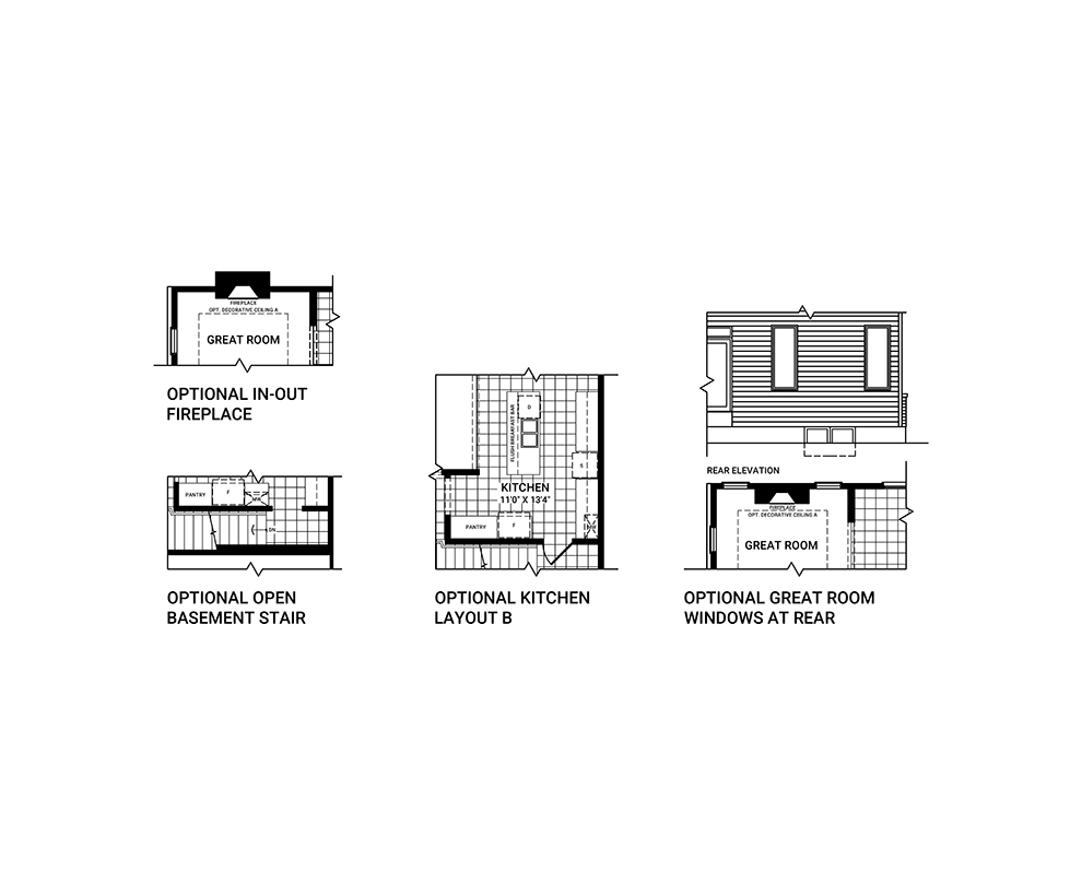 Talbot Corner 3-Bedroom - Riversbend at Harmony | New Single Family ...