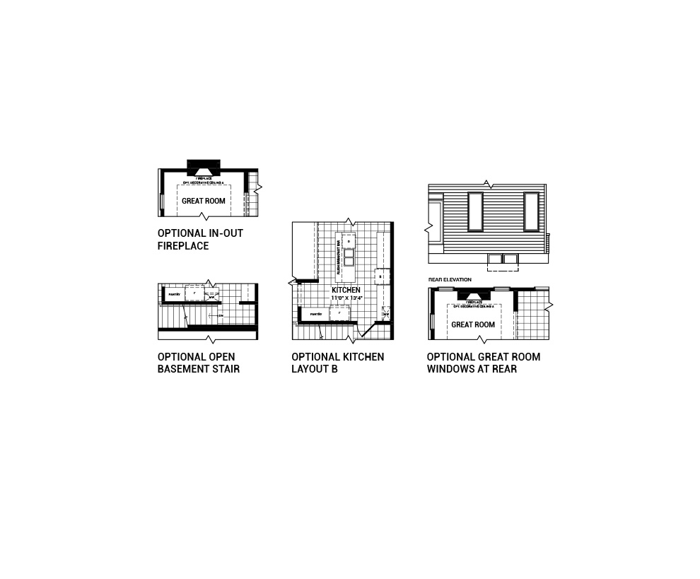 Talbot Corner 4-Bedroom - Riversbend at Harmony | New Single Family ...