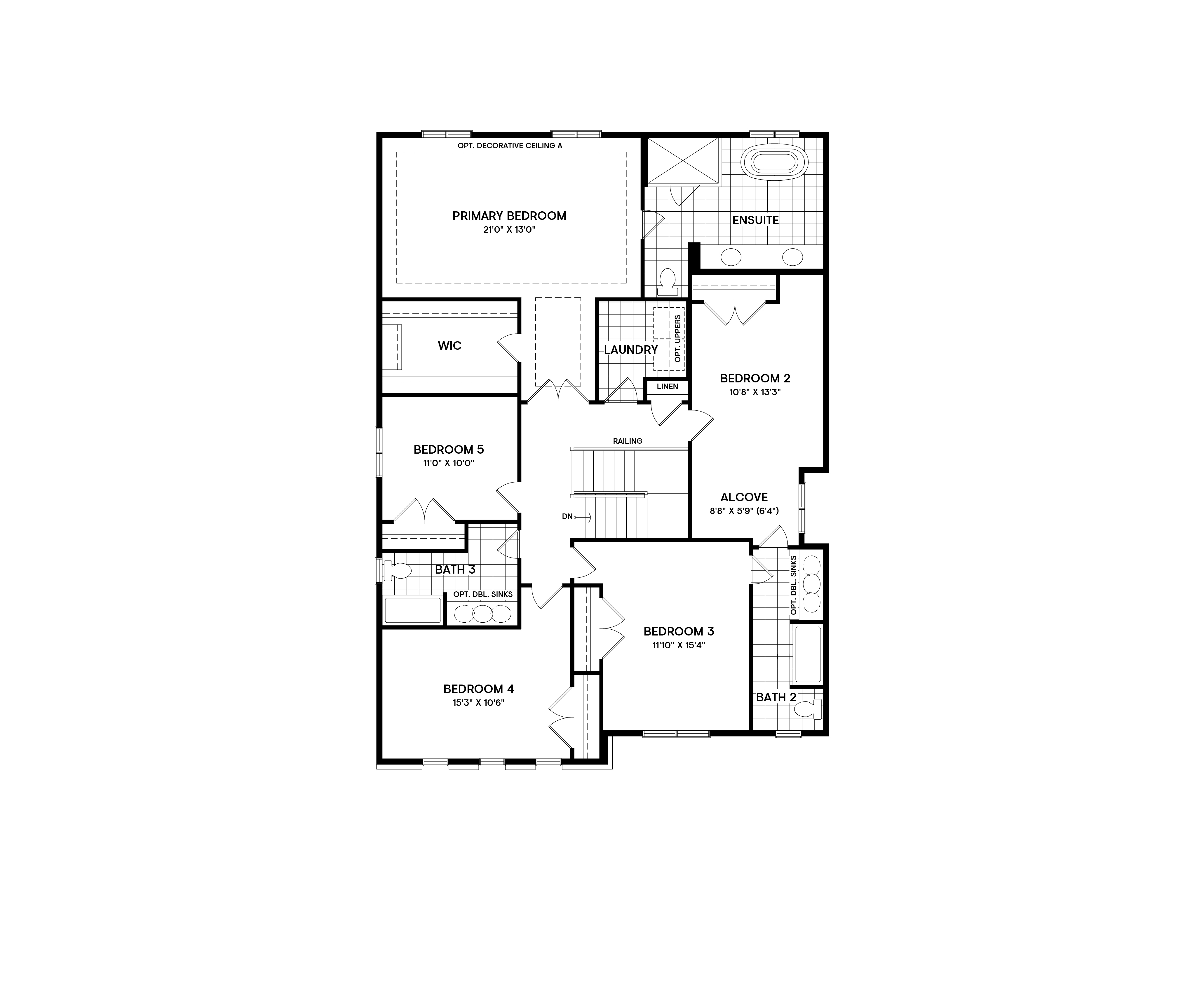 Quinton w/Guest Suite - New 45' Single Family Homes - Phase 4 in South ...