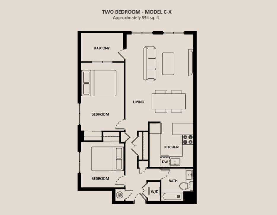 Elora - Apartments for Rent in Meadowvale | Minto Apartments